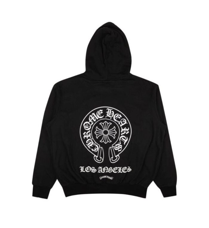 Authentic Chrome Hearts Los Angeles Exclusive Zip-Up Streetwear Royalty ...